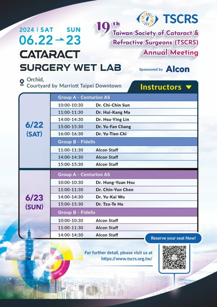 Cataract Surgery & Refractive Surgery WET LAB & Eyesi Surgical Simulation System Experience on ...