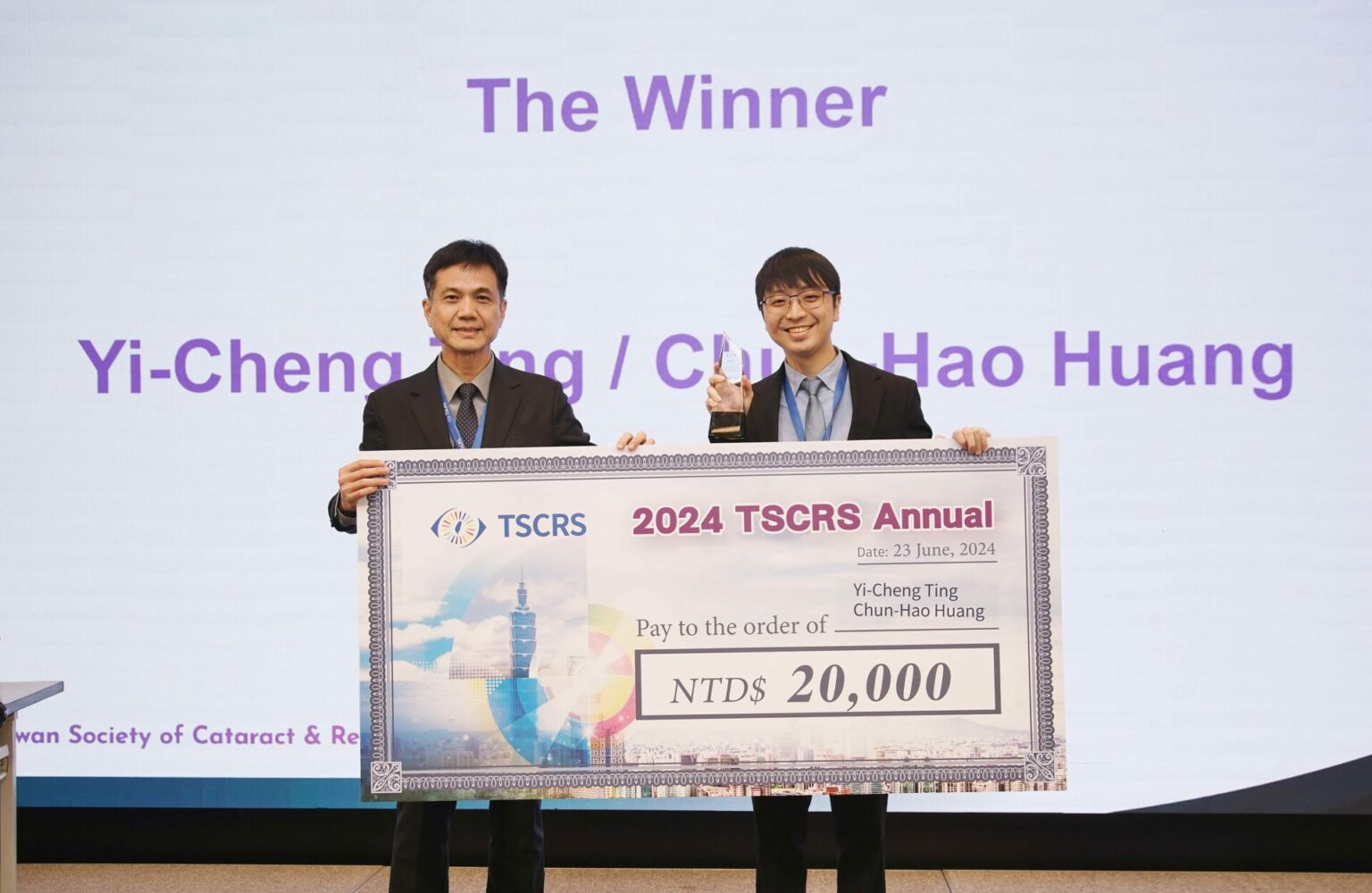 第二屆台灣白內障及屈光手術醫學會(TSCRS)手術影片-大競賽得獎名單 - 台灣白內障及屈光手術醫學會