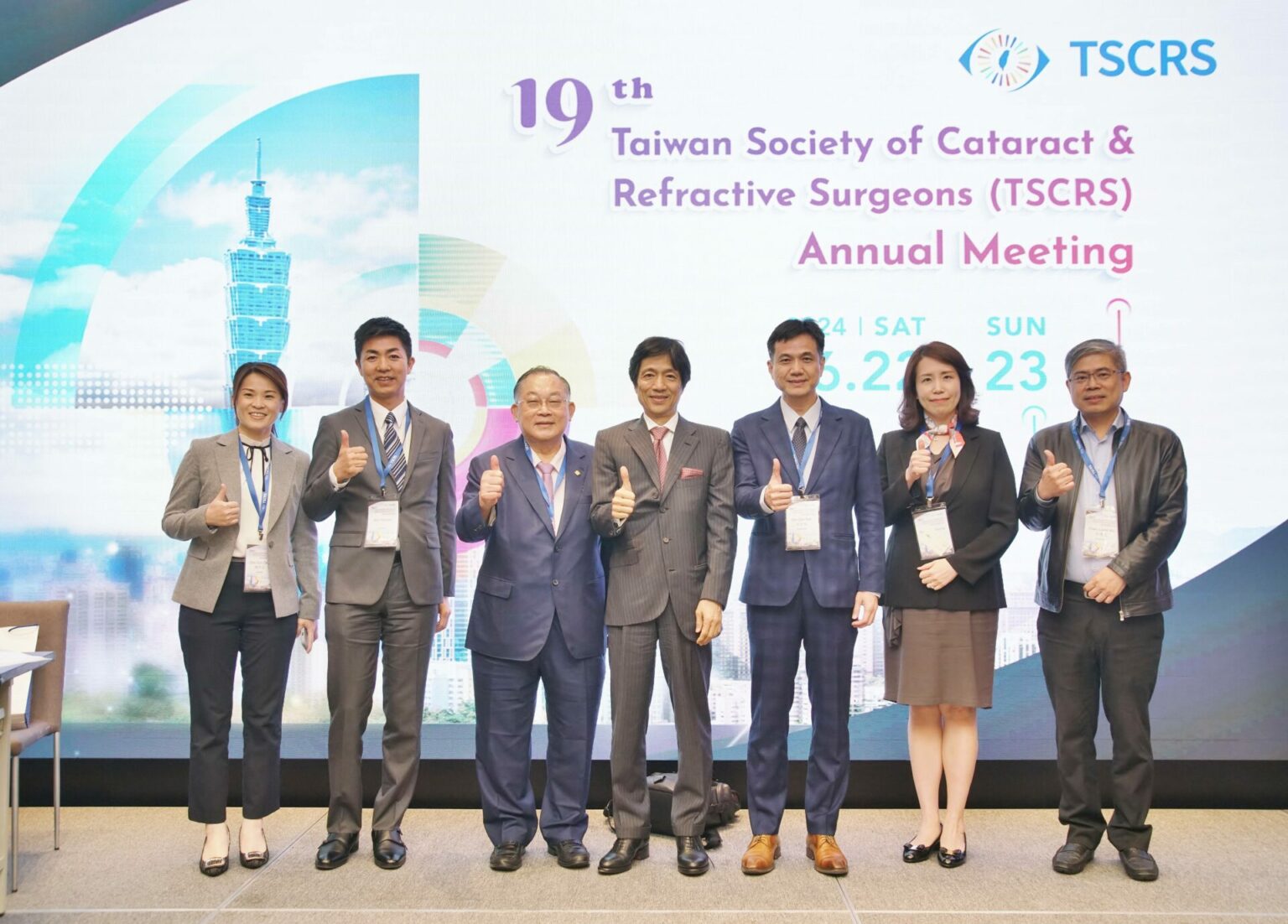 第十九屆台灣白內障及屈光手術醫學會(TSCRS)年會花絮 - 台灣白內障及屈光手術醫學會